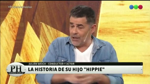 El duro camino que hizo Julián Weich para aceptar la vida hippie de su hijo