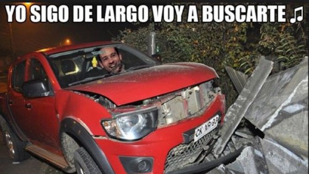 Chano chocó de nuevo y los memes no se hicieron esperar