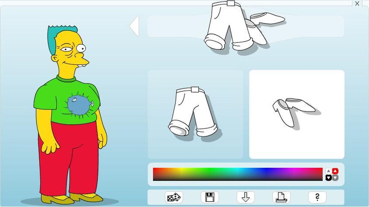Creá tu avatar de los Simpsons