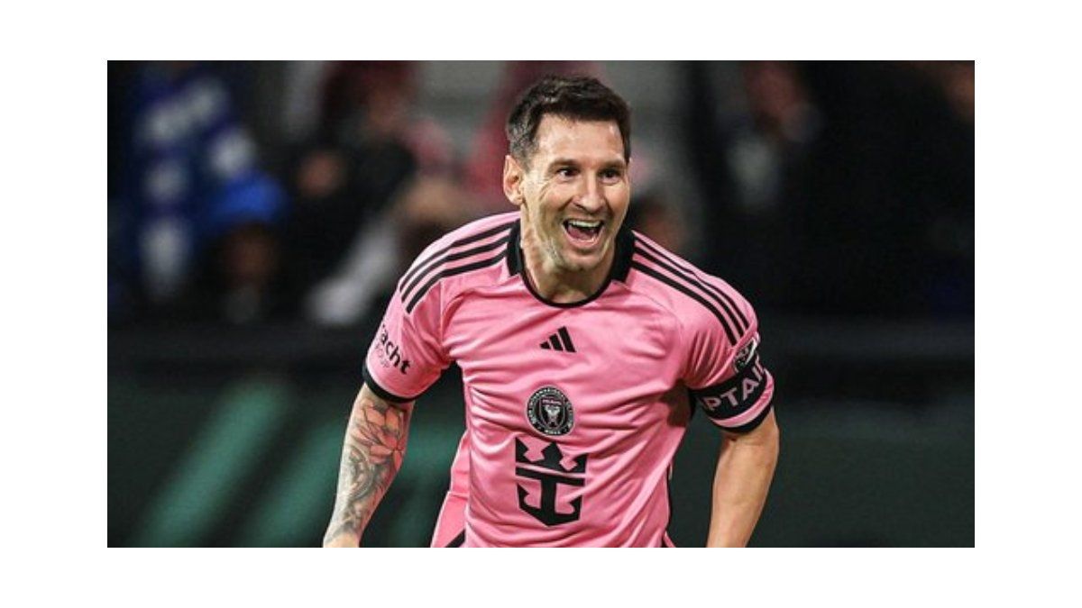 Así fue el primer gol de Lionel Messi en 2024 para Inter Miami