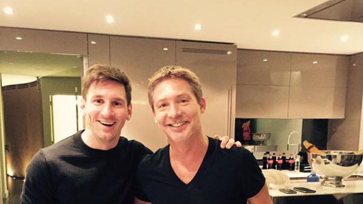 Lionel Messi: encuentro con Adrián Suar y su misterioso tatuaje