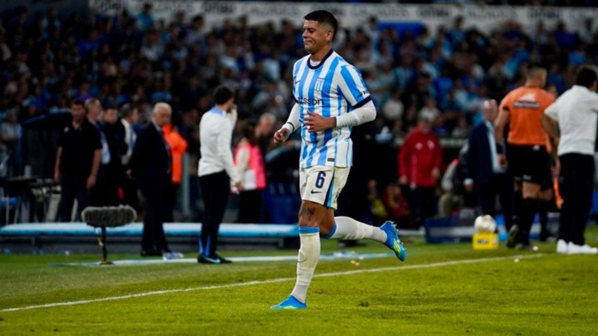 Marcos Rojo fue expulsado ante River tras agredir a Martínez Quarta y ...