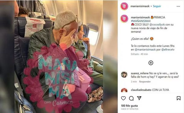 Coco Sily fue visto por primera vez con su nueva novia: ¡mirá!