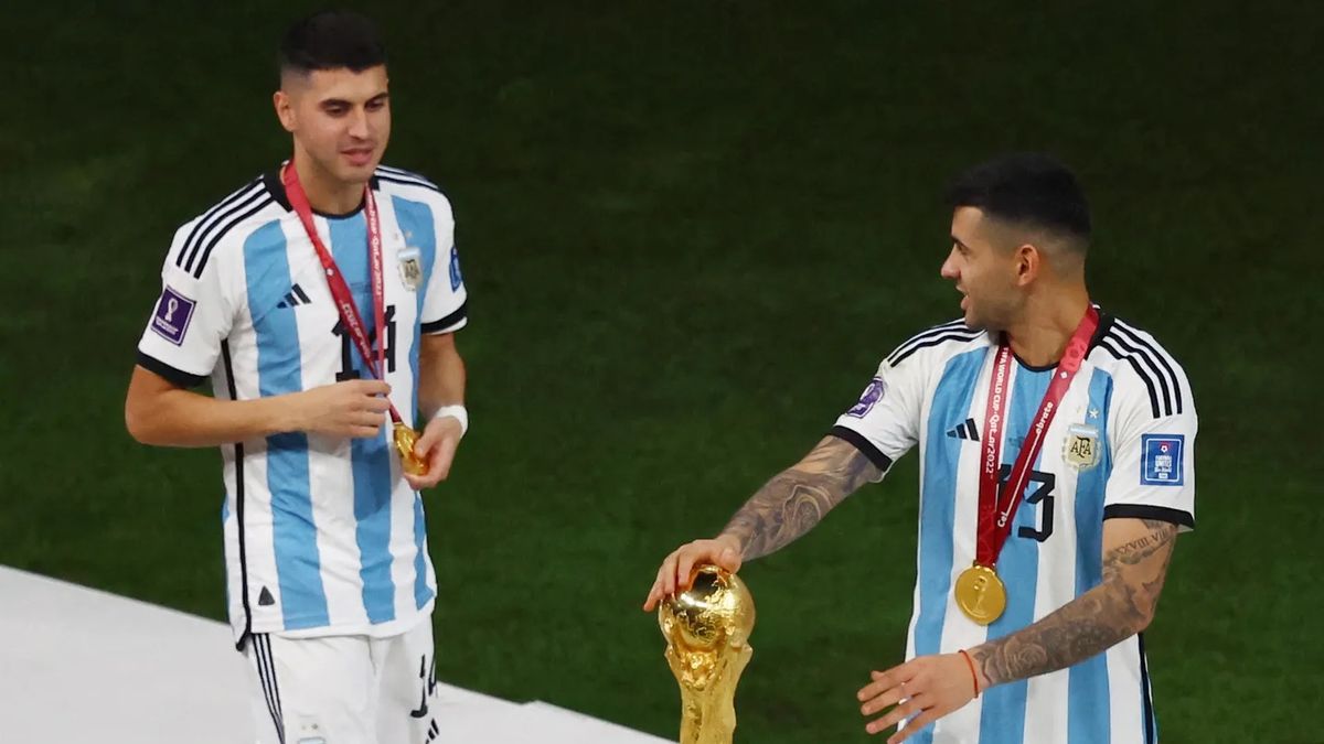 La emocionante reacción de Exequiel Palacios a las mejores fotos del ...