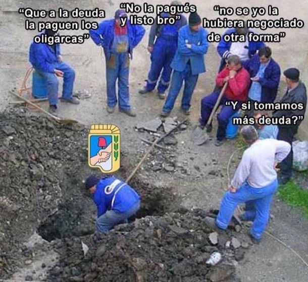 Acuerdo con el FMI: el meme del día que vuela por WhatsApp