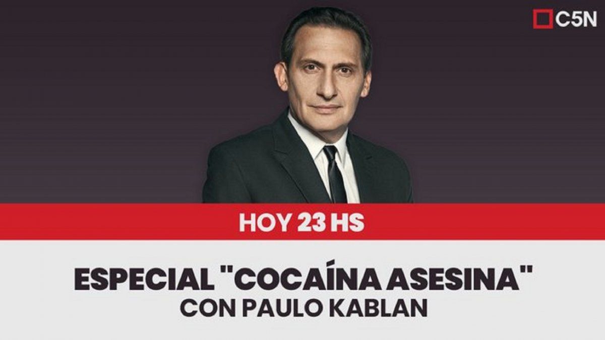 Ver en vivo el programa especial de C5N sobre la cocaína adulterada