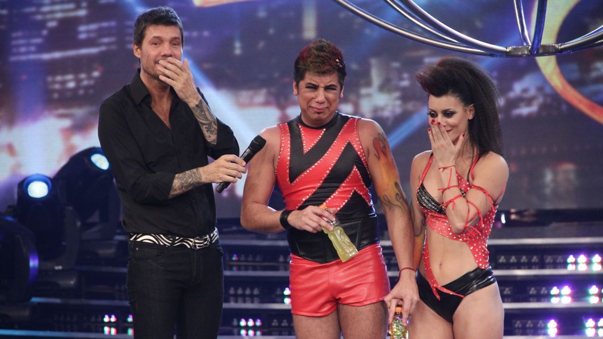 Marcelo Polino hizo llorar al fan de las hermanas Nara Marcelo Polino hizo llorar al fan de las hermanas Nara