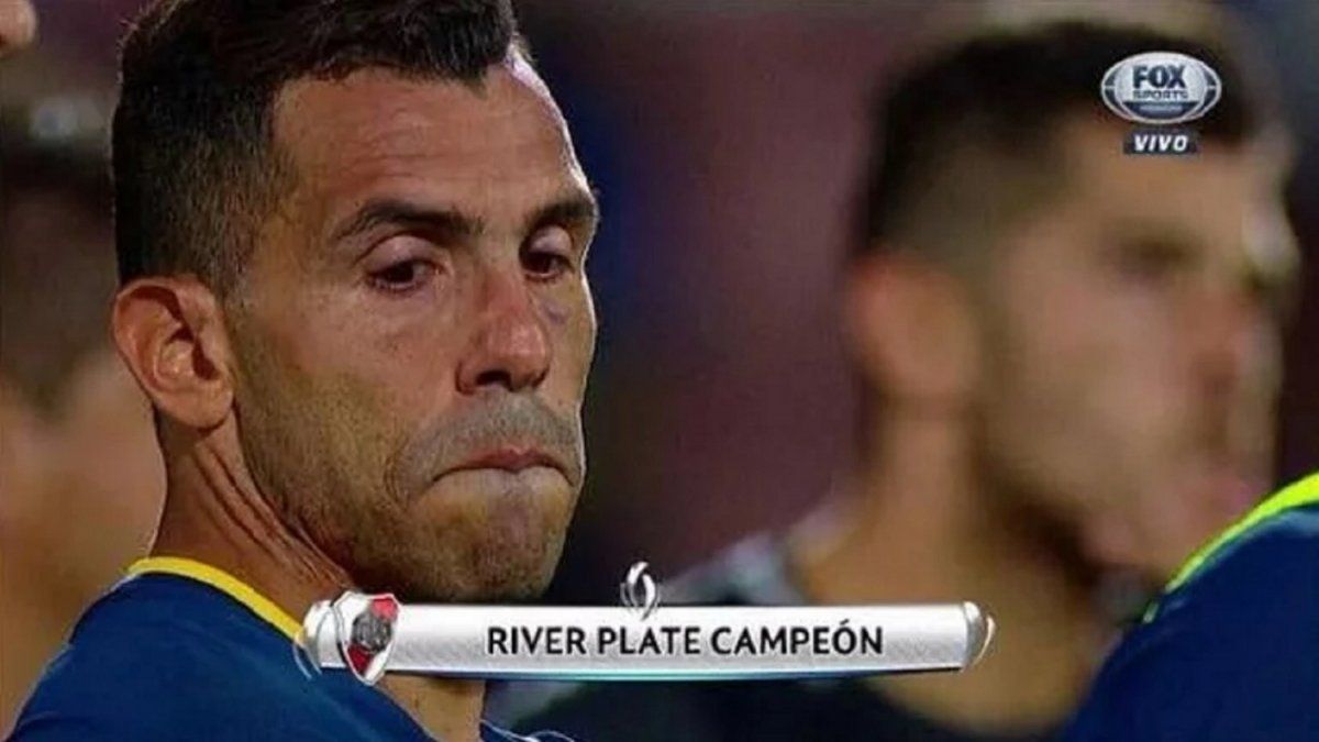 Tevez habló de su ausencia en la final de Madrid contra River