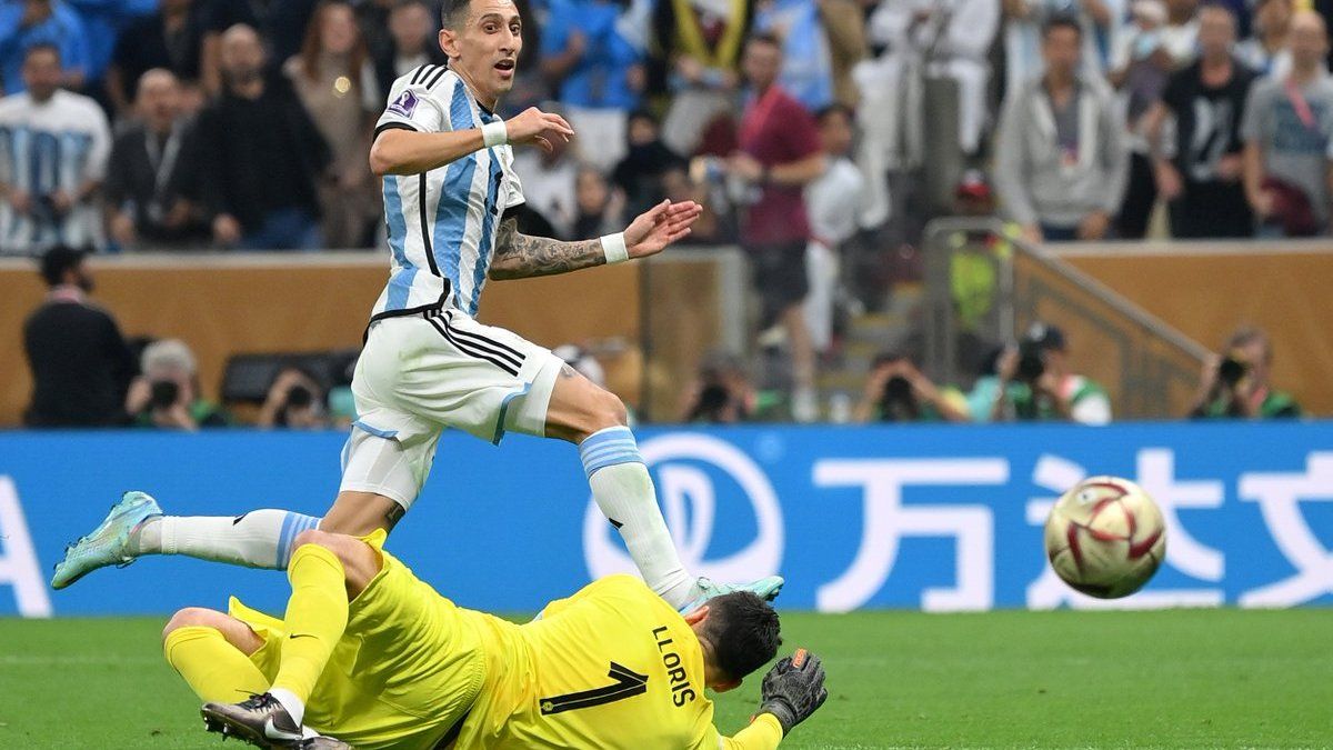 El video inédito del gol de Ángel Di María a Francia