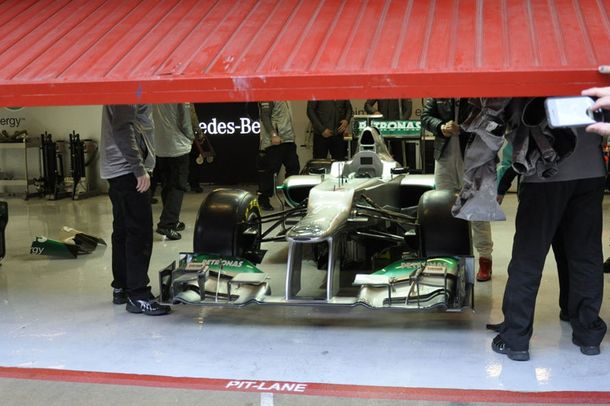 Salió a la luz el nuevo Mercedes de la Fórmula 1