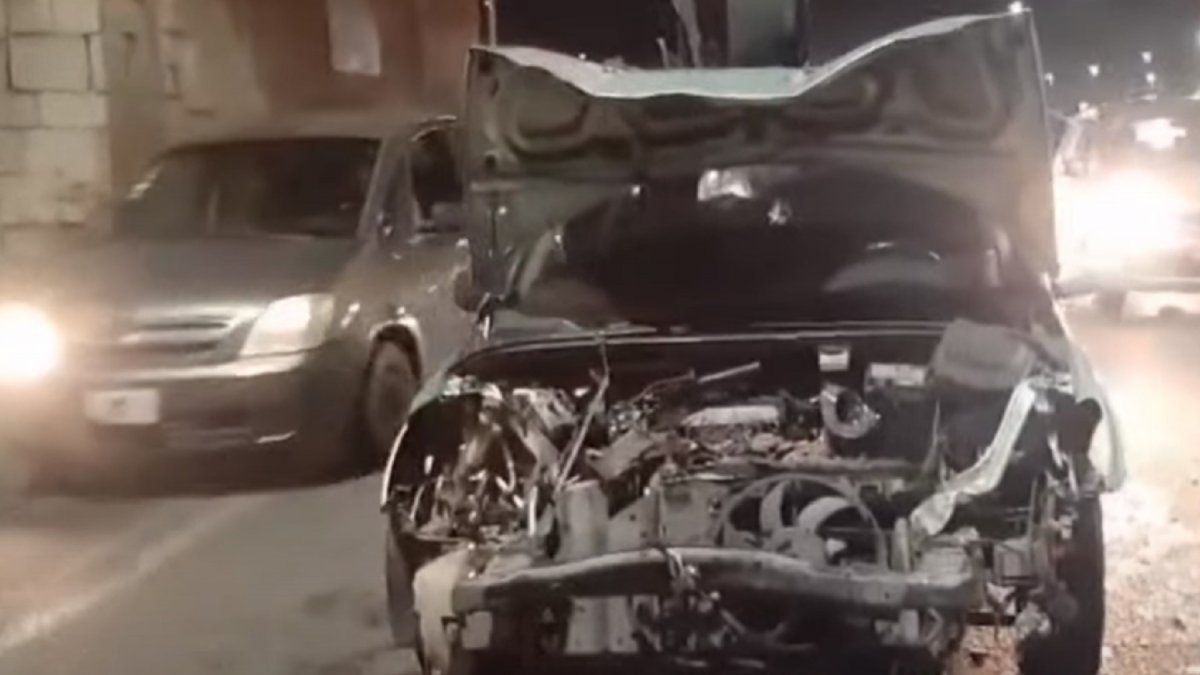 Impresionante Choque Múltiple En La General Paz