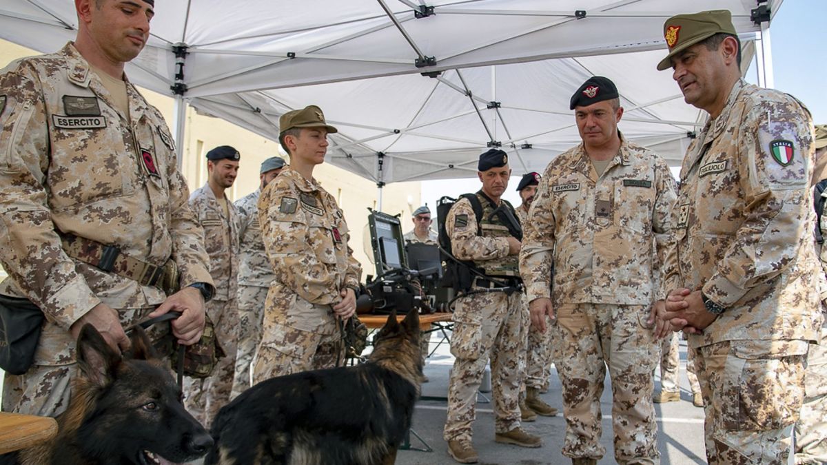 Militares italianos custodiarán la final entre la Argentina y Francia