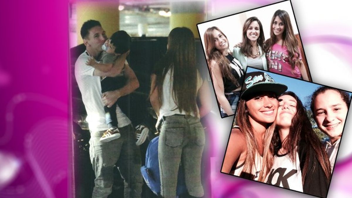 Las vacaciones de Antonella Roccuzzo con Thiago Messi en Rosario