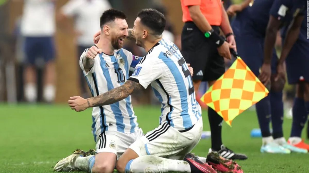 Paredes, Messi y la final del Mundial: Él nos abrazó y lo único que nos ...