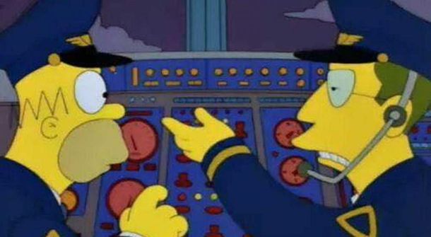 Homero Simpson está en la Argentina y así sorprendió a los pasajeros de ...