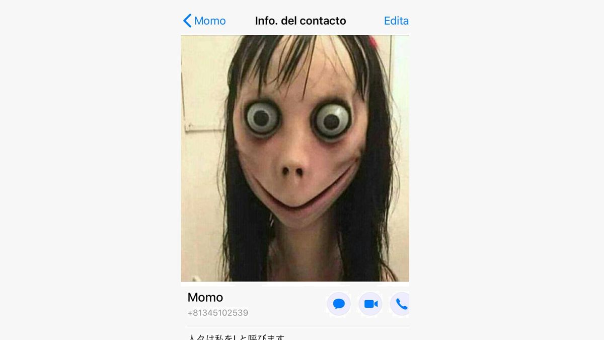 La verdadera historia de Momo, el viral que aterroriza WhatsApp