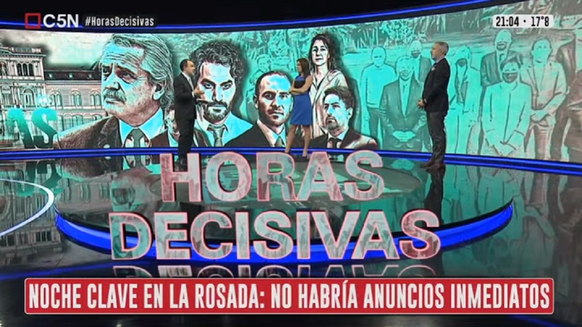 Ver en vivo el programa especial de C5N por las renuncias en el Gabinete