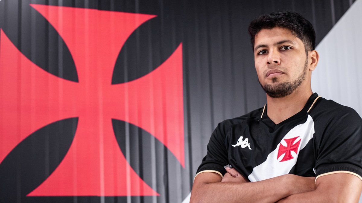 Vasco da Gama presentó a Robert Rojas como nuevo refuerzo