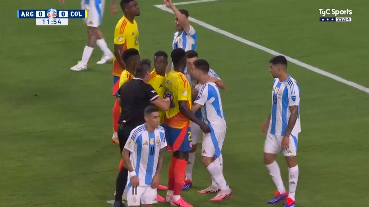 La estrategia para mufar a Colombia en plena transmisión ante Argentina ...