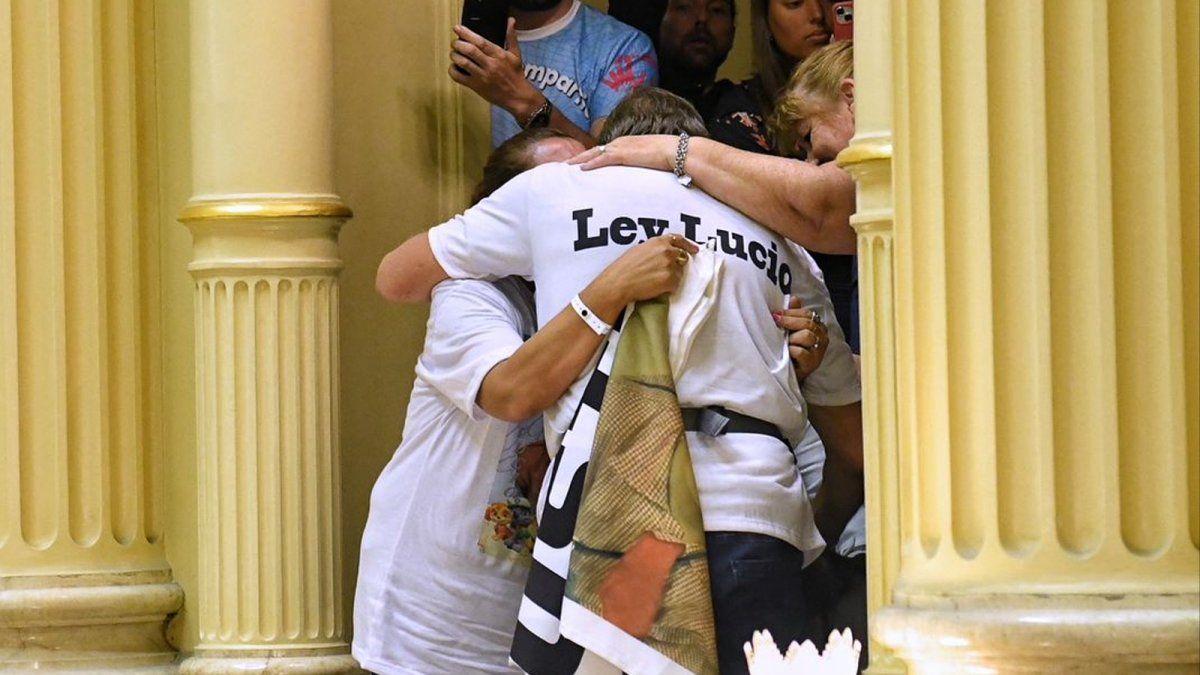 Así reaccionaron los abuelos de Lucio Dupuy tras la sanción de la ley