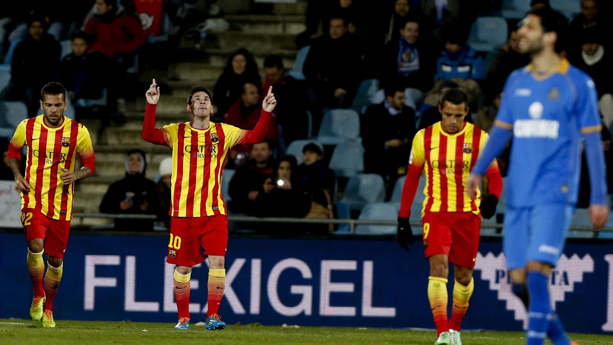 VIDEO: los goles de Messi ante el Getafe