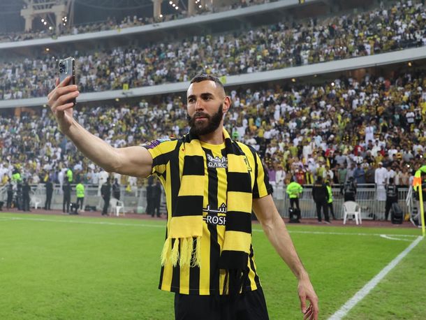 Video: la impactante presentación de Karim Benzema en Arabia Saudita