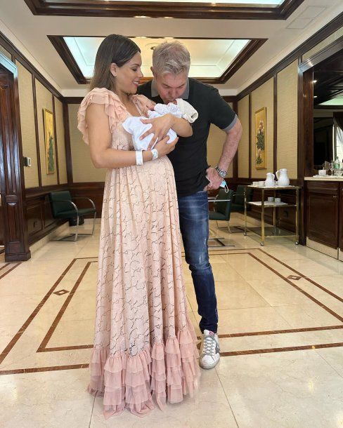 Burlando y Barby Franco fueron papás