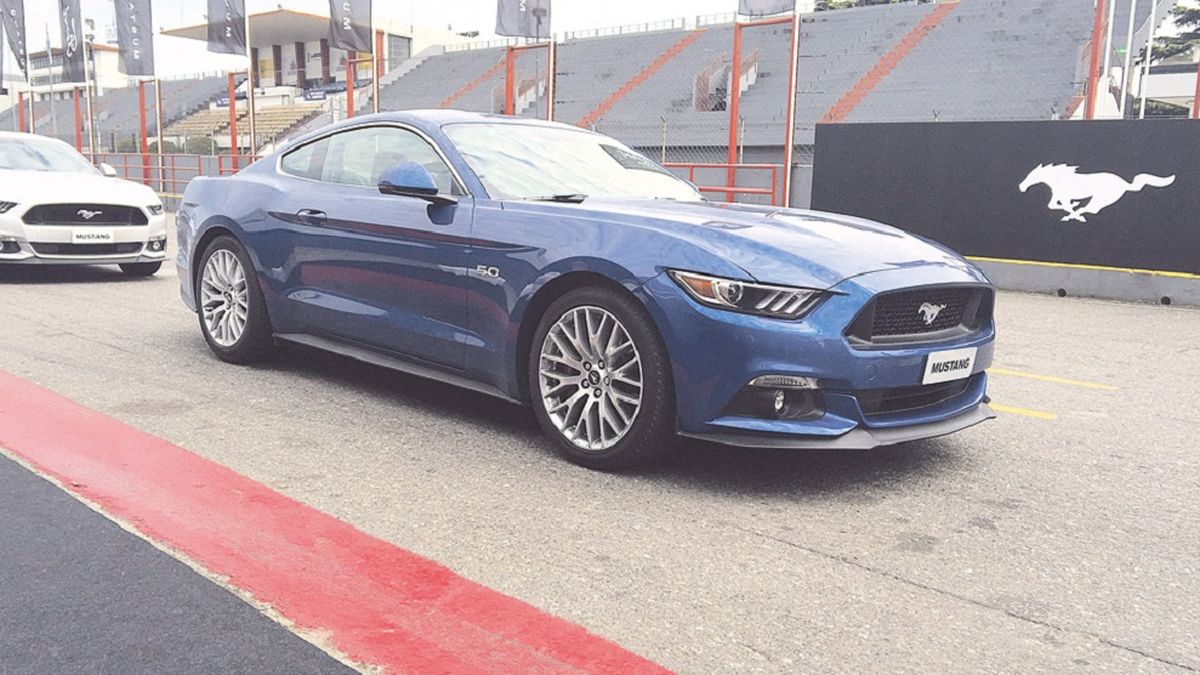 El legendario Ford Mustang está en al país
