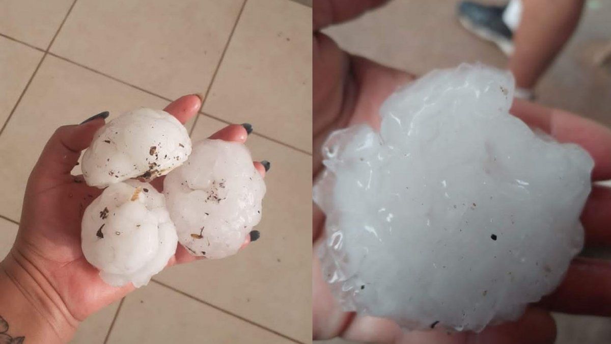 Impresionantes fotos y videos del granizo en Córdoba