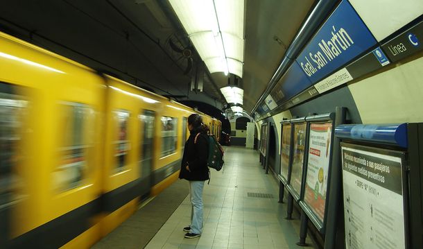 Línea C del subte: la estación Gral. San Martín reabrirá el lunes