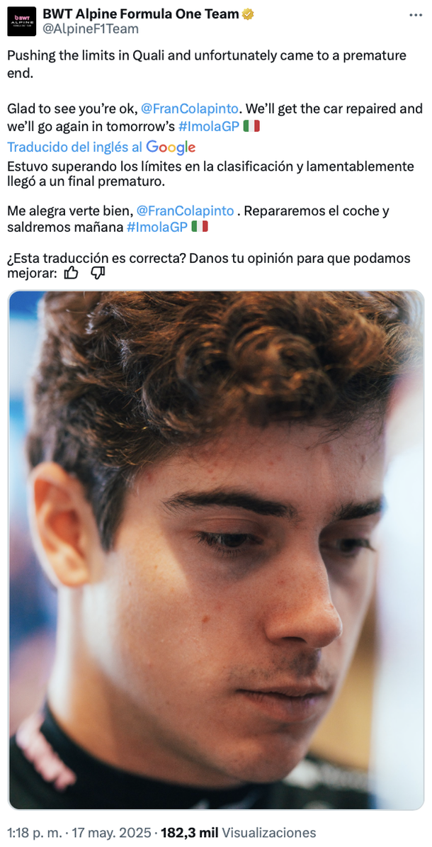 Gran Premio de Emilia-Romaña: Max Verstappen ganó en Imola y Franco ...