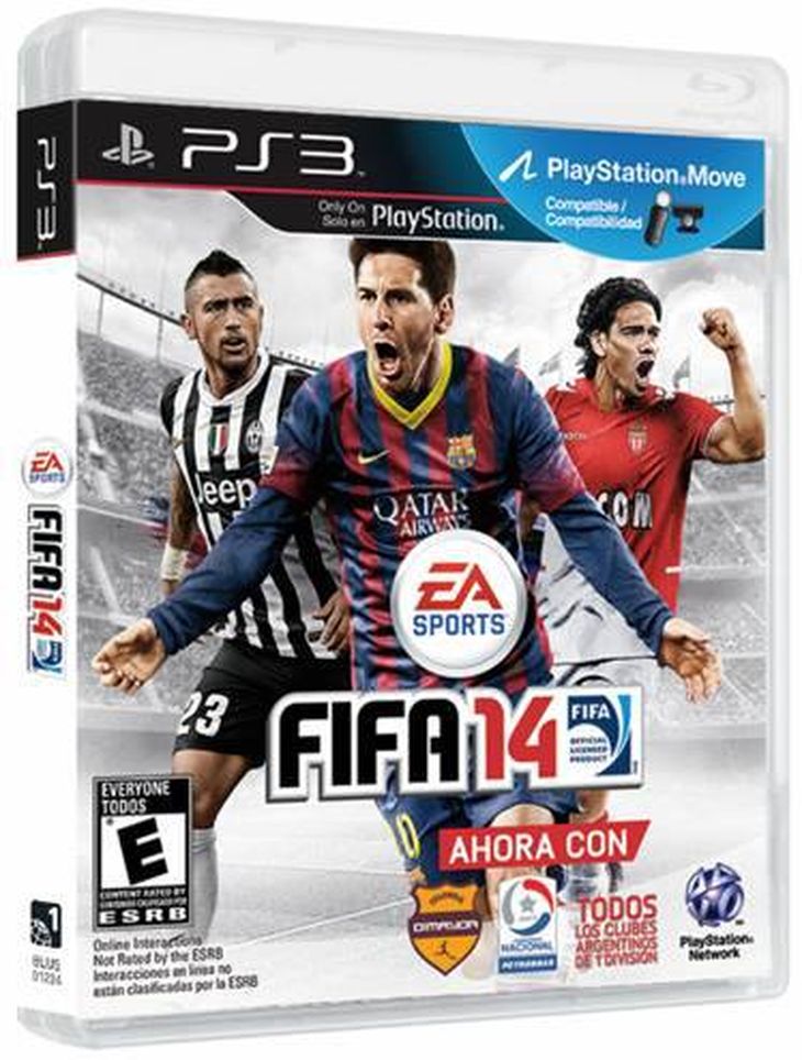 Lionel Messi fue confirmado en la portada del FIFA 14
