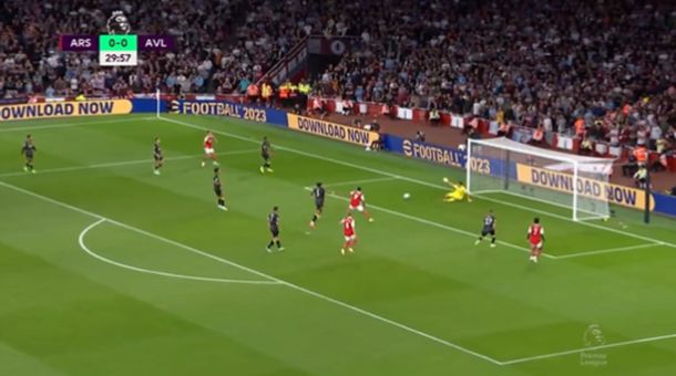 El blooper de Dibu Martínez para el gol de Gabriel Jesús El blooper de Dibu Martínez para el gol de Gabriel Jesús