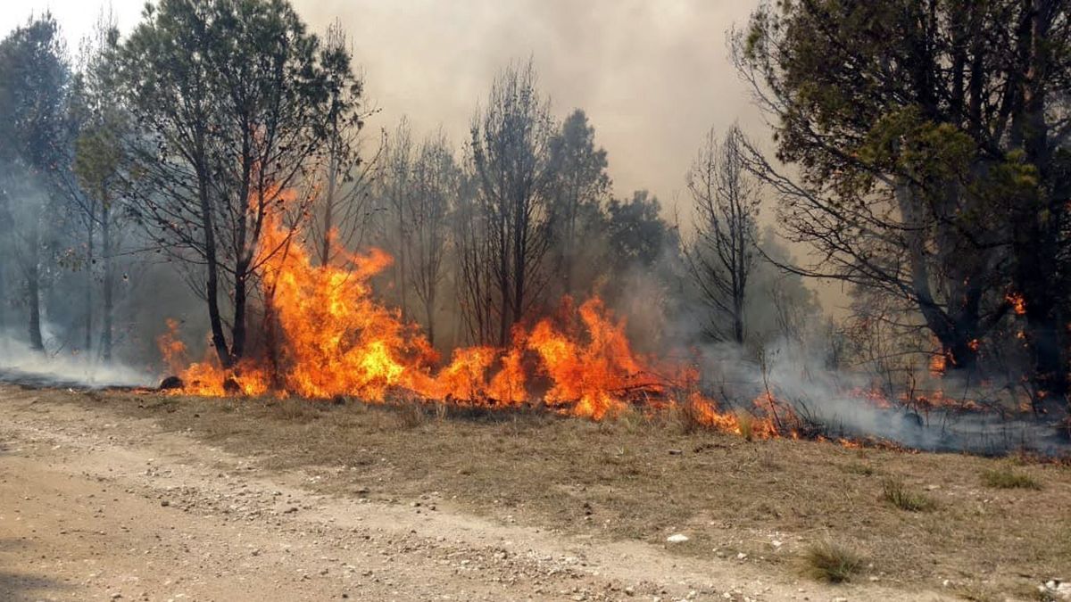 Córdoba El Mapa Que Muestra El Impresionante Avance De Los Incendios