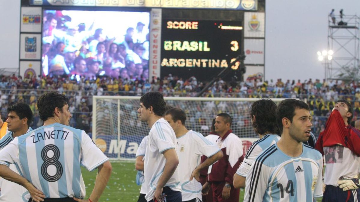 La Selección volvió a perder una final de la Copa América con Brasil ...