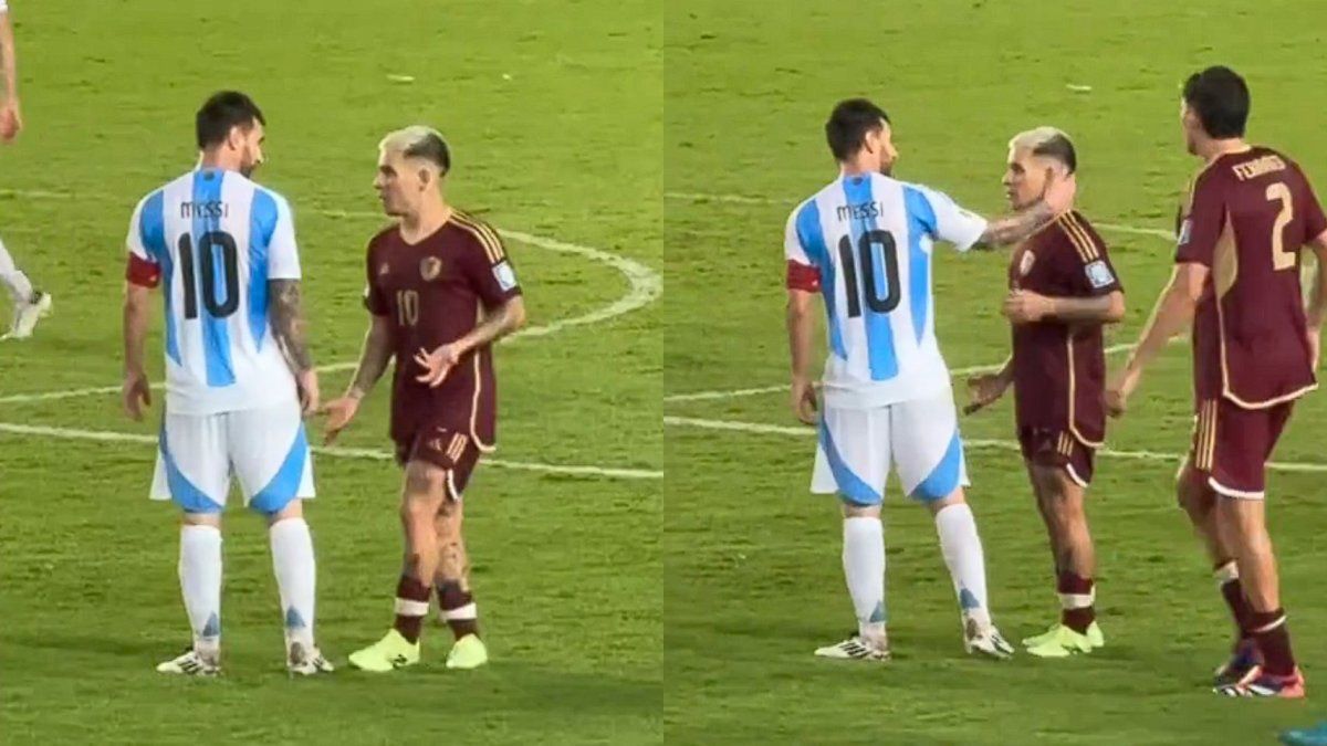 Yeferson Soteldo, picante contra Lionel Messi tras el cruce que ...