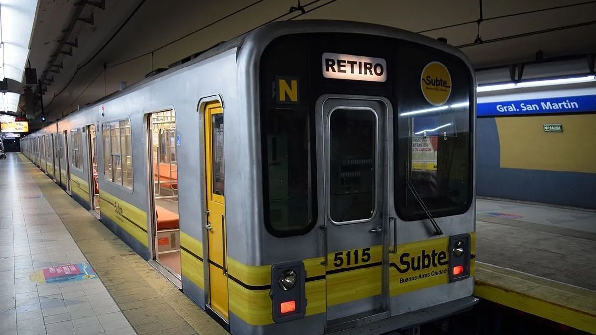 El lunes vuelve a funcionar la línea C de Subte