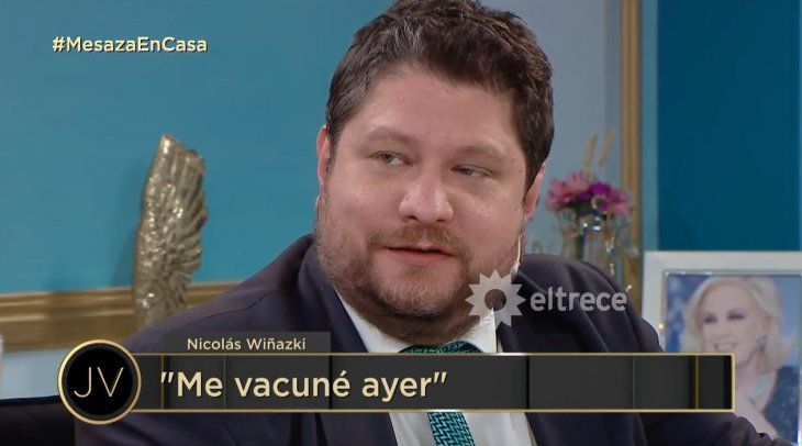 Nicolás Wiñazki Contó Que Se Vacunó Y Reconoció Que Le Sorprendió