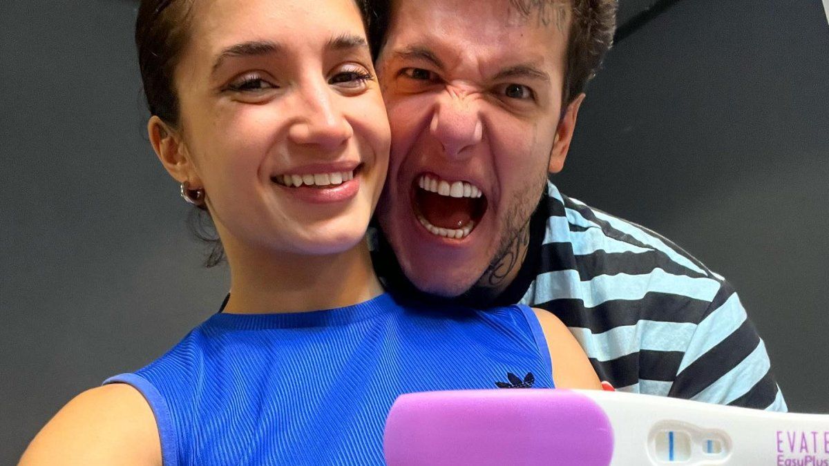 Alex Caniggia y Melody Luz van a ser padres: lo anunciaron con un emotivo video