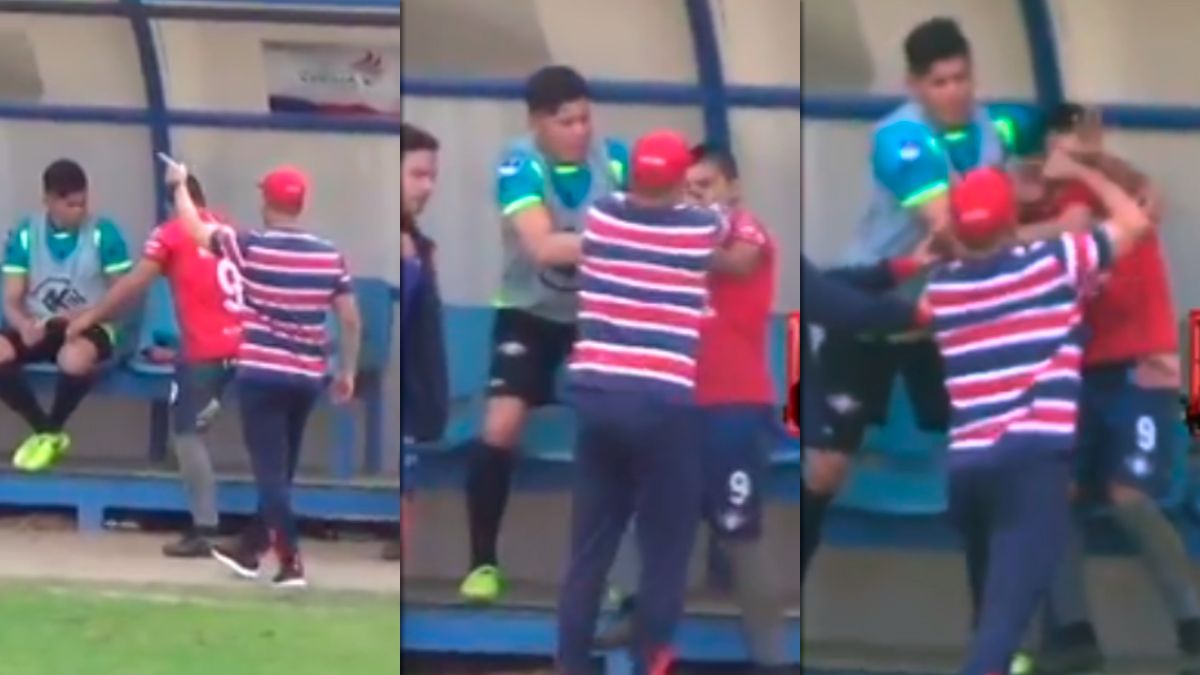 Escándalo: el Pochi Chávez se agarró a piñas con el ayudante técnico de ...