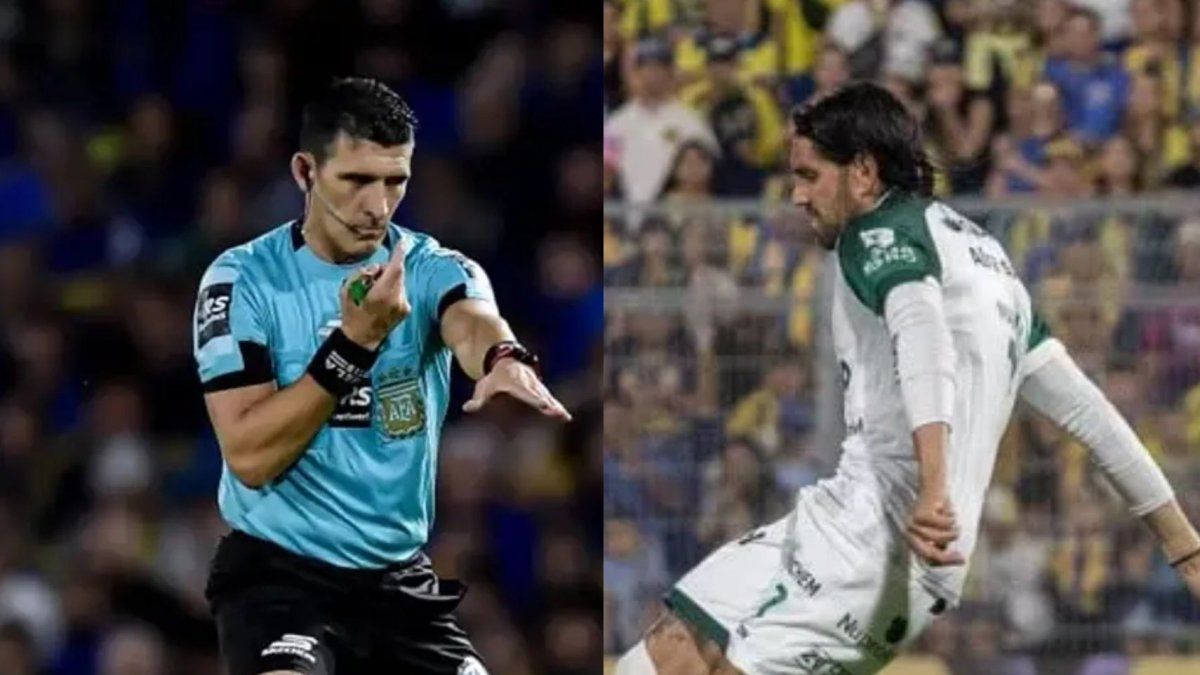 Pablo Magnín explotó contra el arbitraje tras la derrota de Sarmiento ...