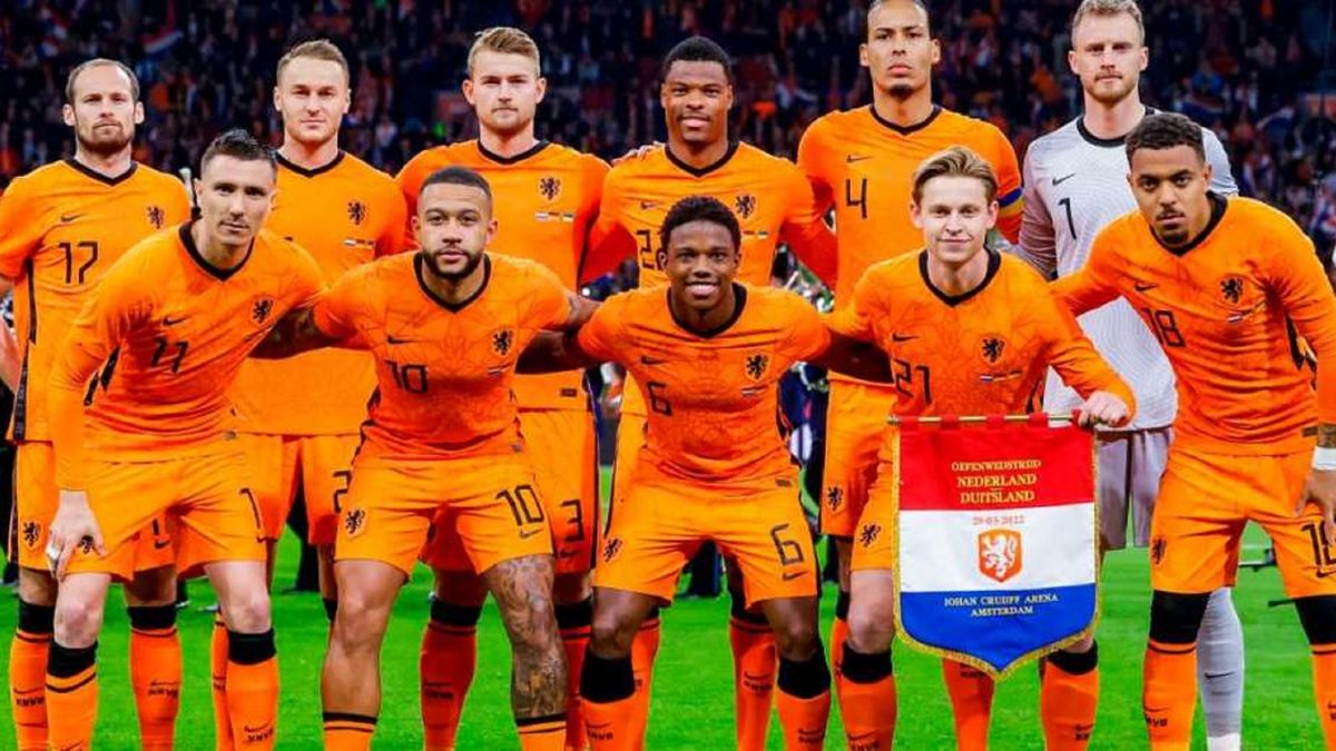 La lista de 26 de Países Bajos para el Mundial de Qatar 2022