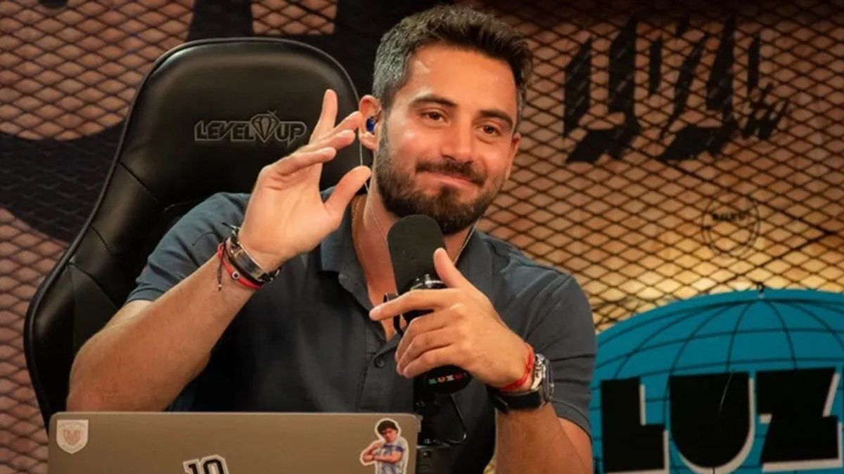 El truco de Nicolás Occhiato para inflar las vistas de su programa en Luzu TV