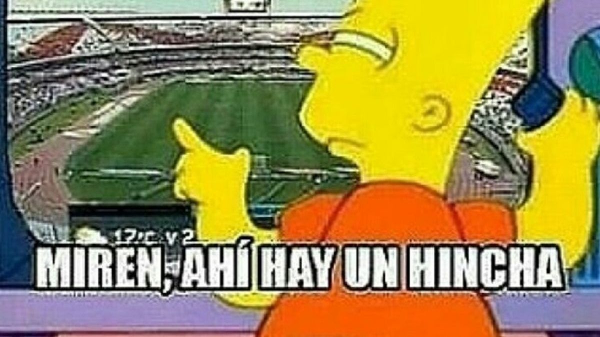 No hubo casi nadie en el Monumental y las redes se llenaron de memes ...