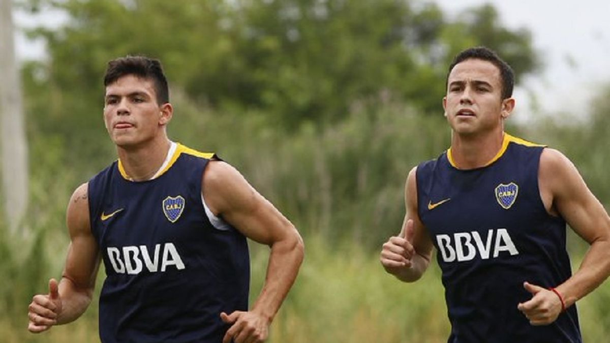 Leonardo Jara realizó su primera práctica como jugador de Boca