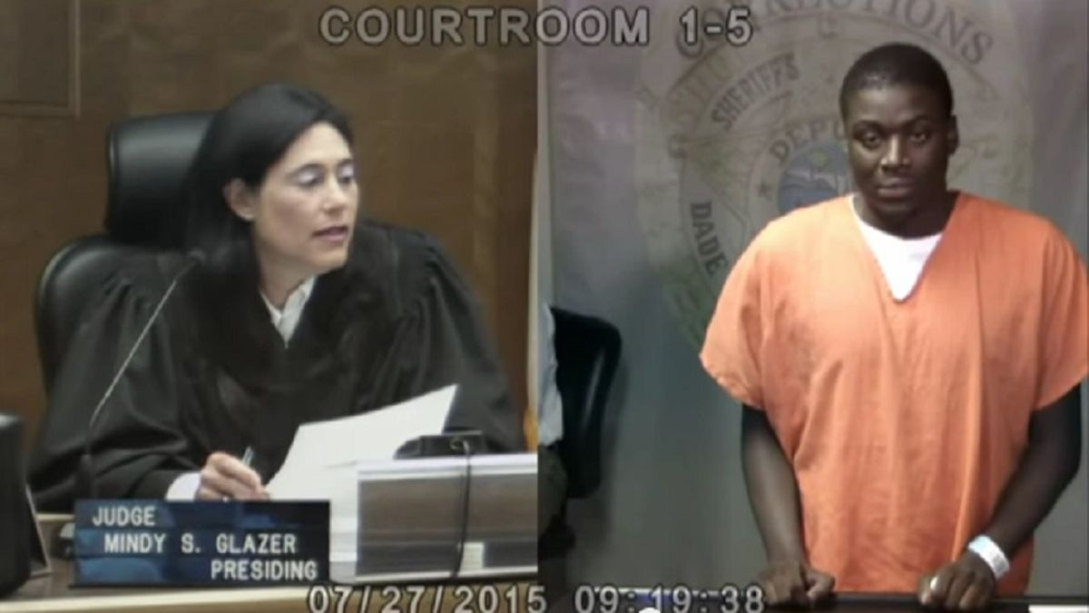 VIDEO: la jueza de Miami volvió a reconocer a un acusado en el banquillo