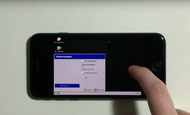 VIDEO: Un iPhone que corre Windows XP
