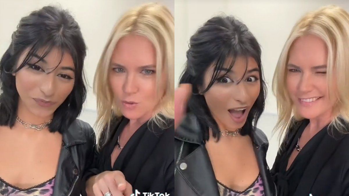 El desfile de Valeria Mazza con la joven argentina que hizo un casting ...