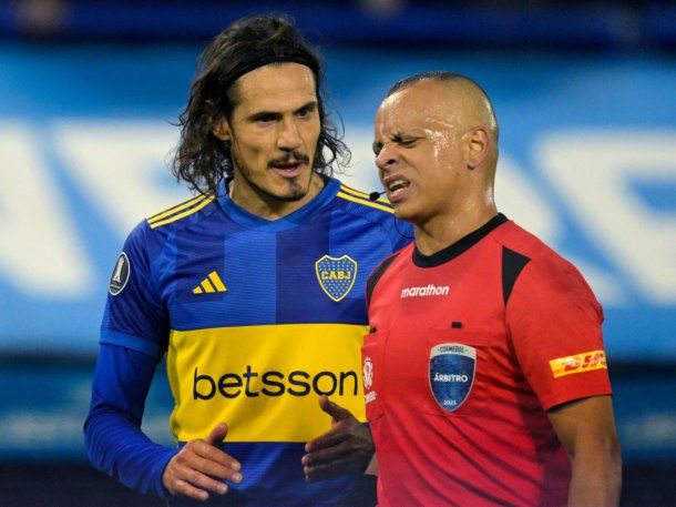 Revelaron el audio del VAR en el gol anulado a Edinson Cavani en Boca ... Revelaron el audio del VAR en el gol anulado a Edinson Cavani en Boca ...