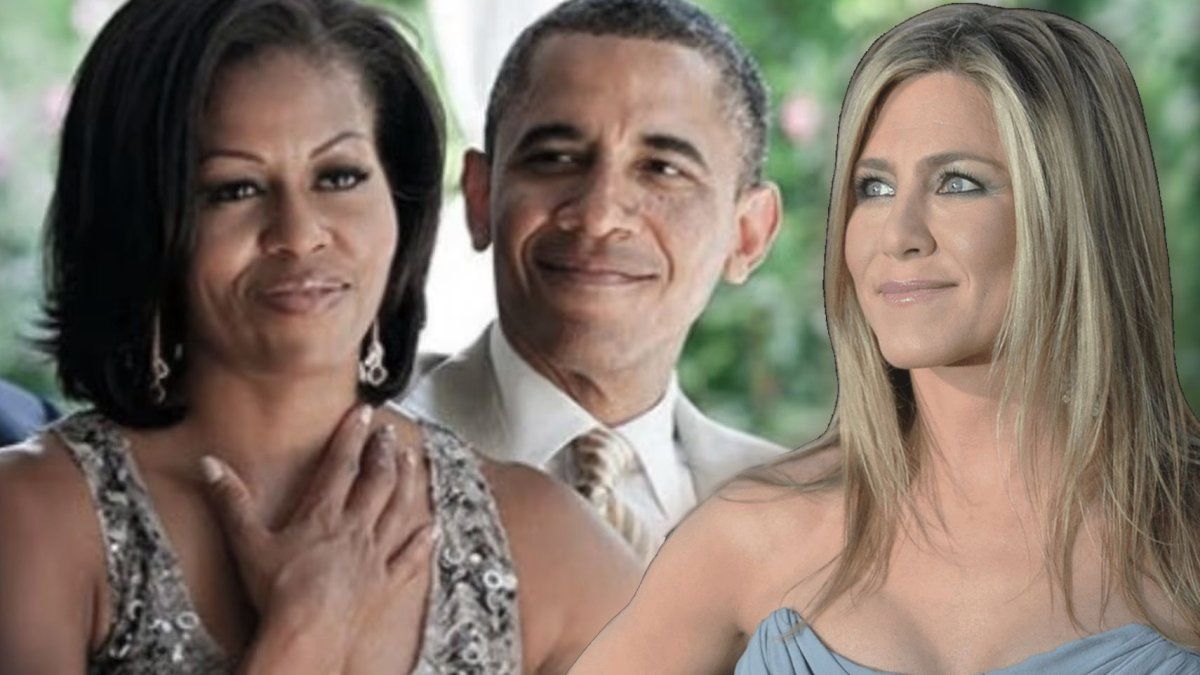 Los Obama, en crisis: rumores de que Jennifer Aniston es la tercera en discordia